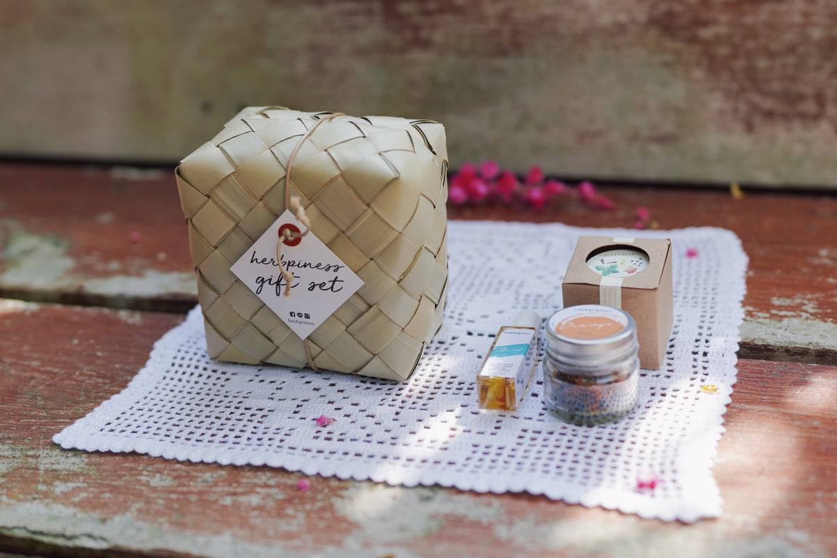 {GIFT SET} CRAFT RICE BOX : M – Herbpiness